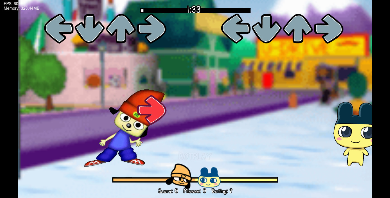 parappa vs. mametchi (feat. pandy paws) Mod for Friday Night Funkin ...