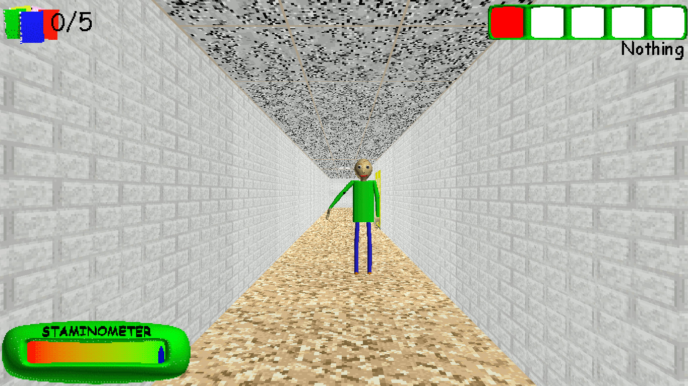 Race Against Baldi Mod for Baldi's Basics | Baldi Mods
