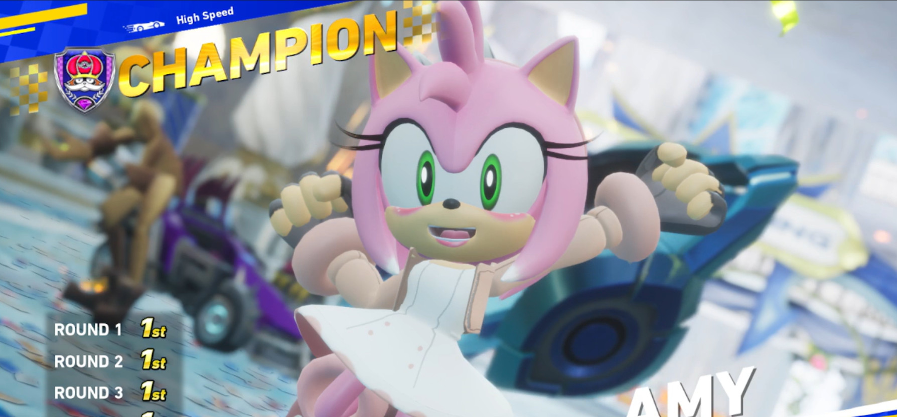 Elphelt Amy Mod for Sonic Racing: CrossWorlds | SR:CW Mods
