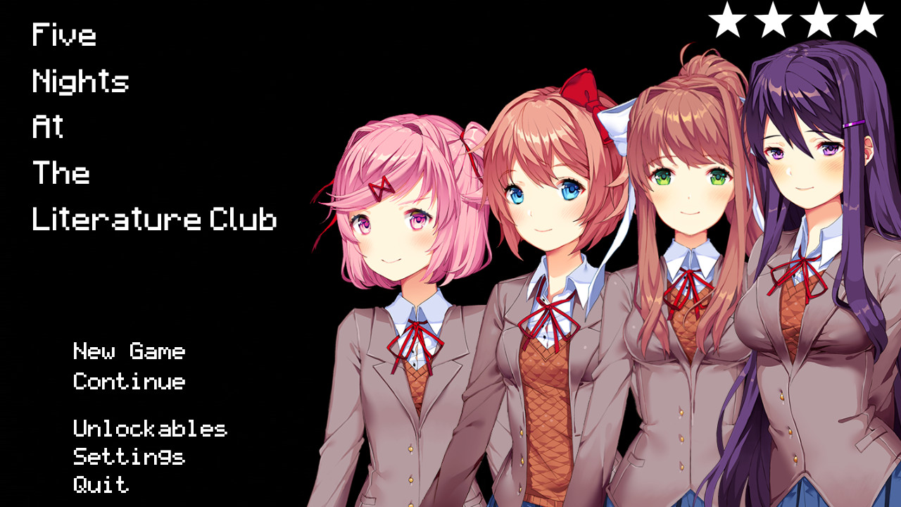 [SENSITIVE CONTENT] Five Nights at The Literature Club Mod for Doki ...