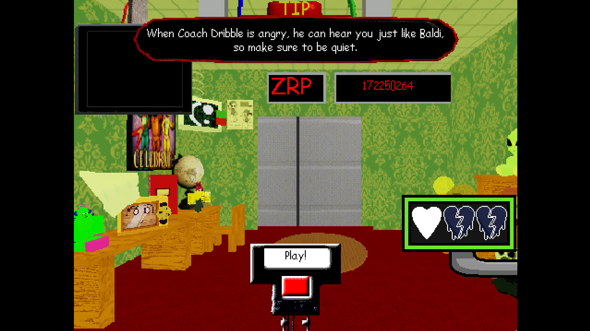 Zara's raphouse map! Mod for Baldi's Basics | Baldi Mods