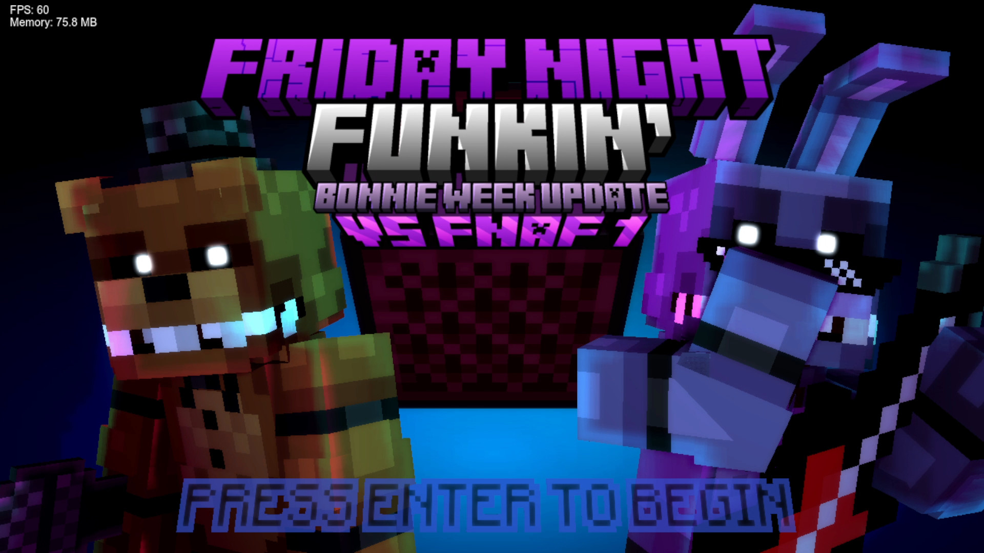 VS. FNAF 1 MINECRAFT MIX WEEK B UPDATE Mod for Friday Night Funkin ...