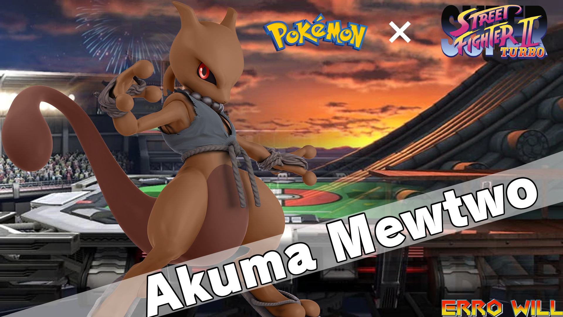 Akuma Mewtwo Mod for Super Smash Bros. Ultimate | SSBU Mods