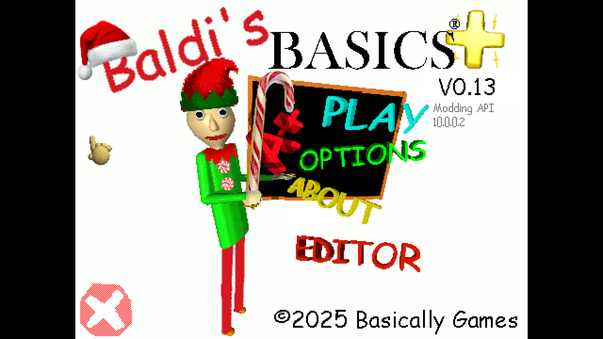 Christmas Baldi (0.13.X) Mod for Baldi's Basics | Baldi Mods
