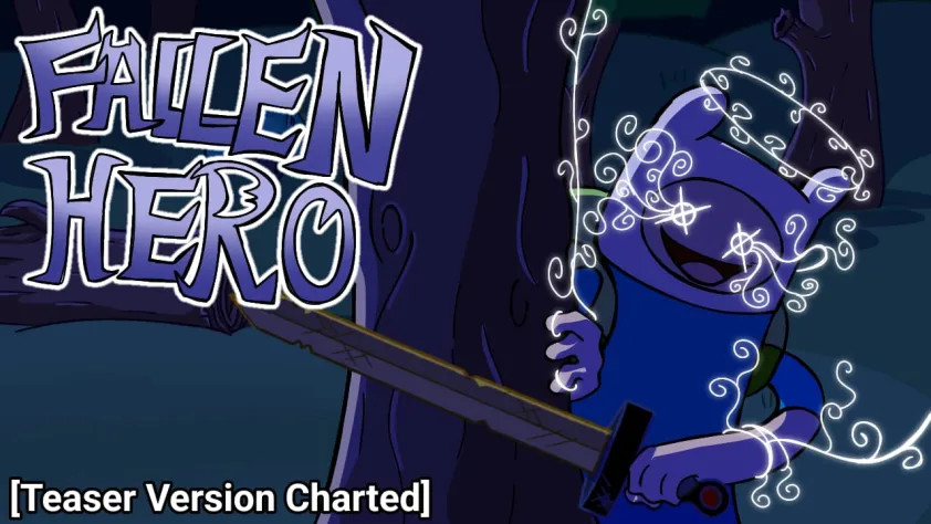 Fallen Hero (Teaser Version Charted) Mod for Friday Night Funkin' | FNF ...