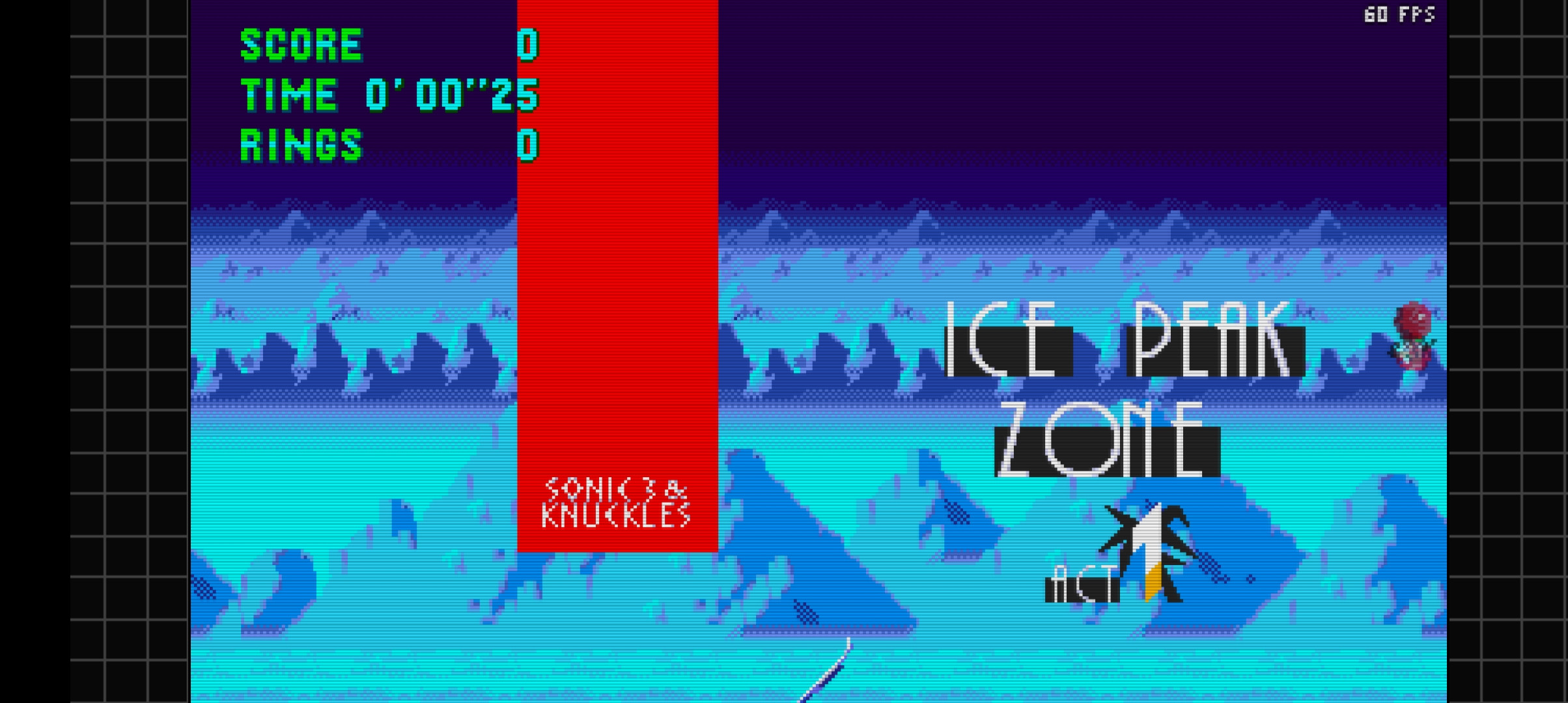 Ice Peak Title Card Mod for Sonic 3 A.I.R. | S3AIR Mods
