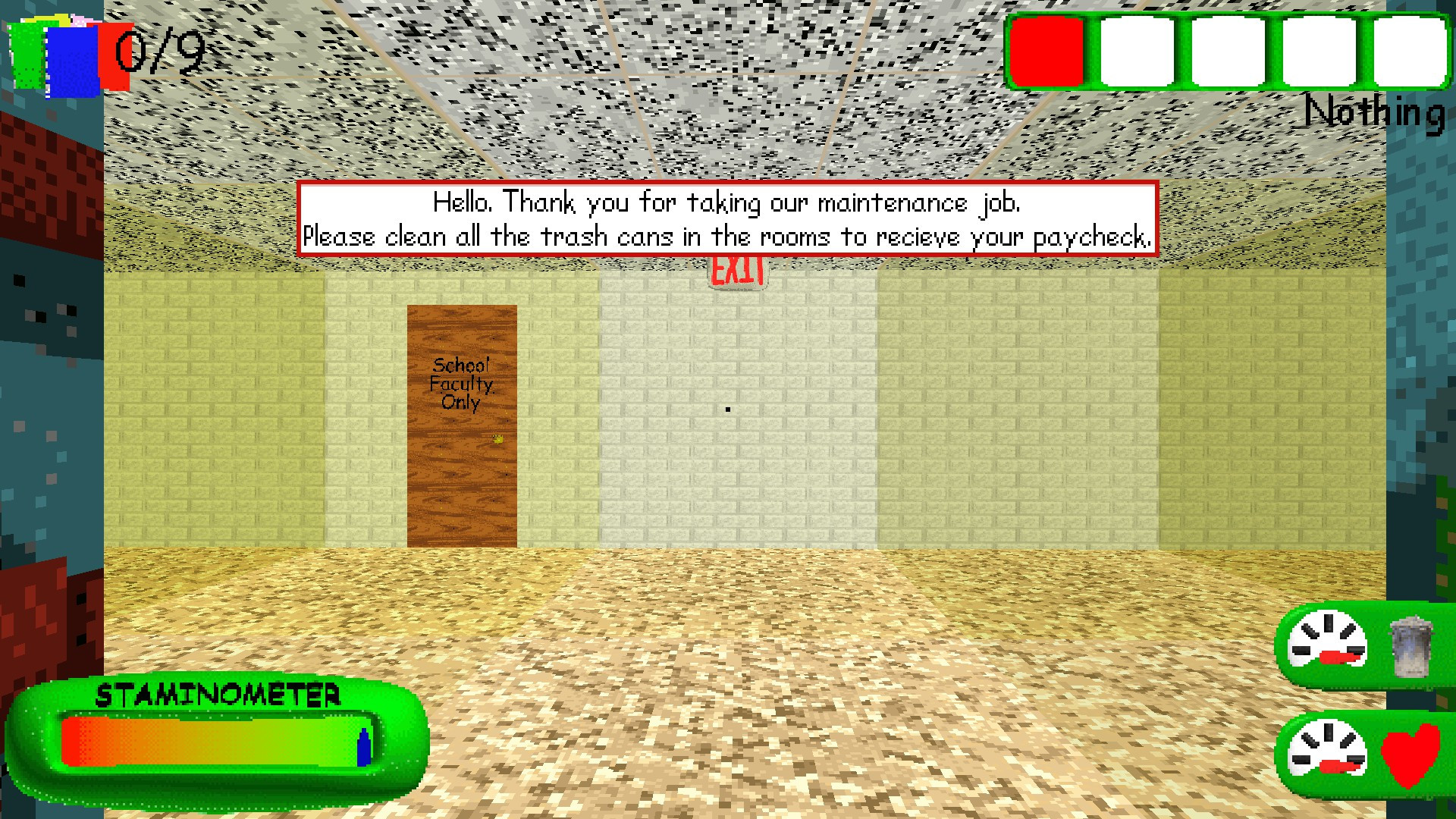 (0.14.2) Baldi's Basics F-Grade: Dancing Banana Mod for Baldi's Basics ...