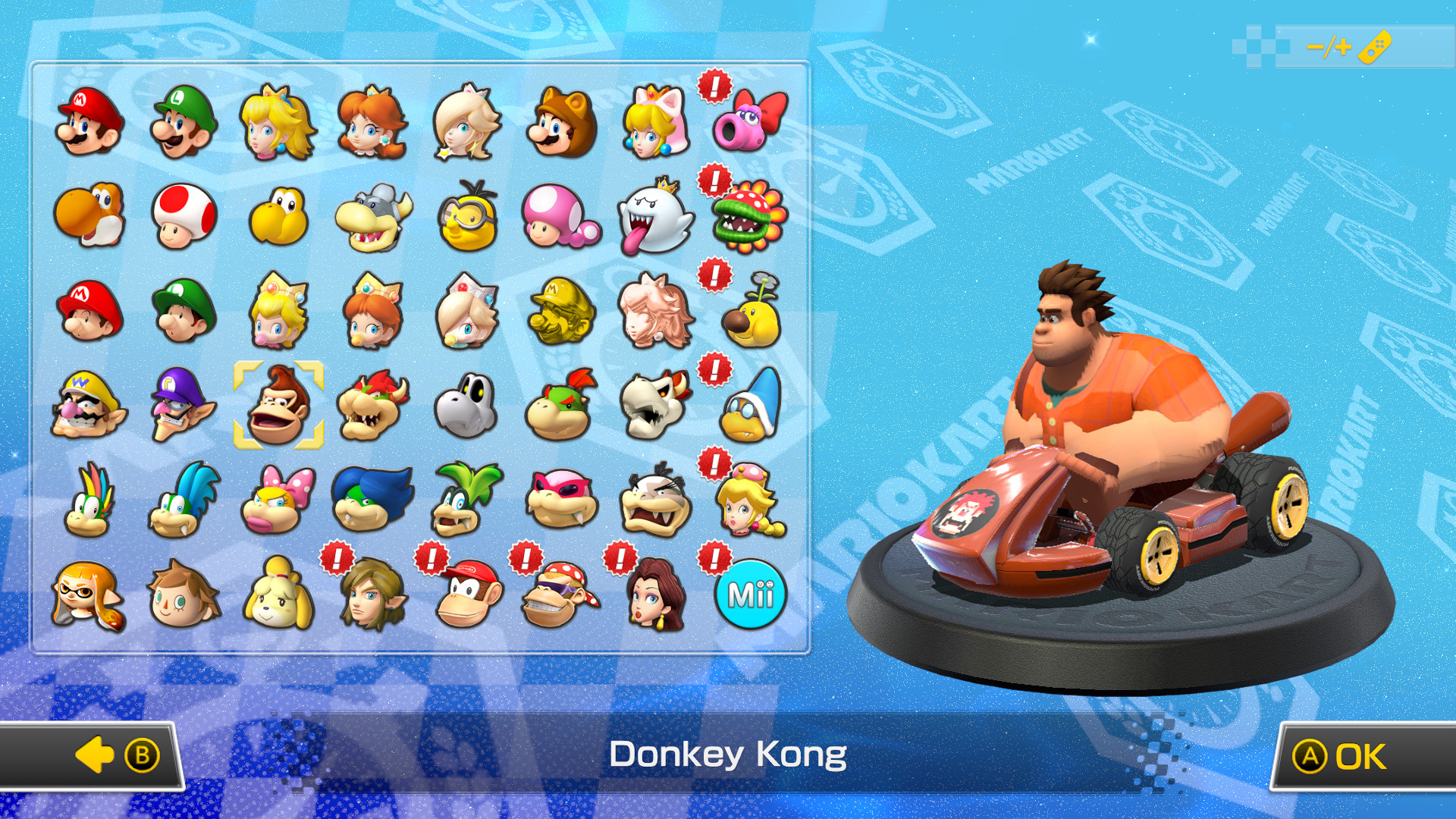 Custom Kart and Custom Glidder for Ralph Mod(DK) Mod for Mario Kart 8 ...