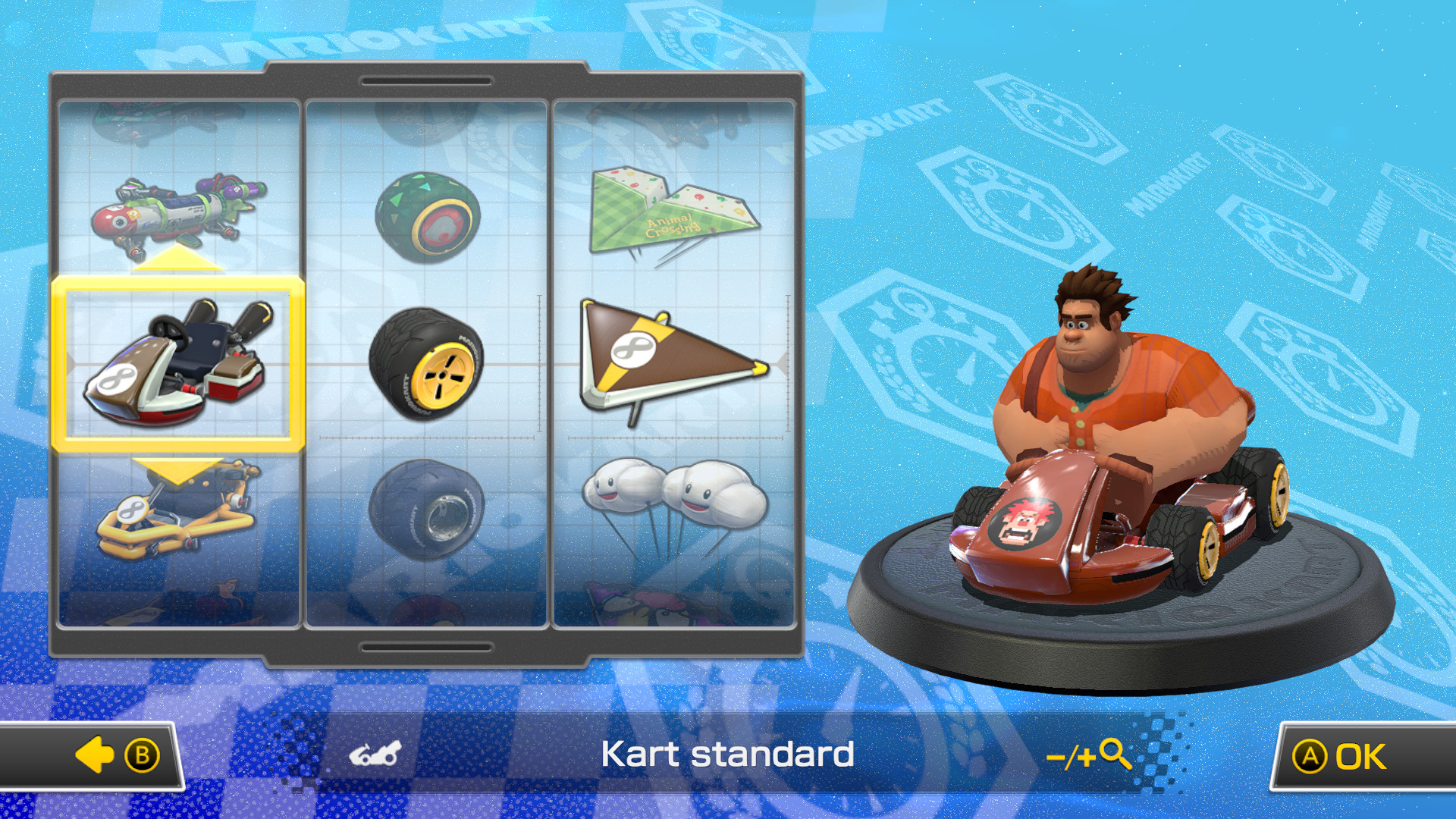Custom Kart and Custom Glidder for Ralph Mod(DK) Mod for Mario Kart 8 ...