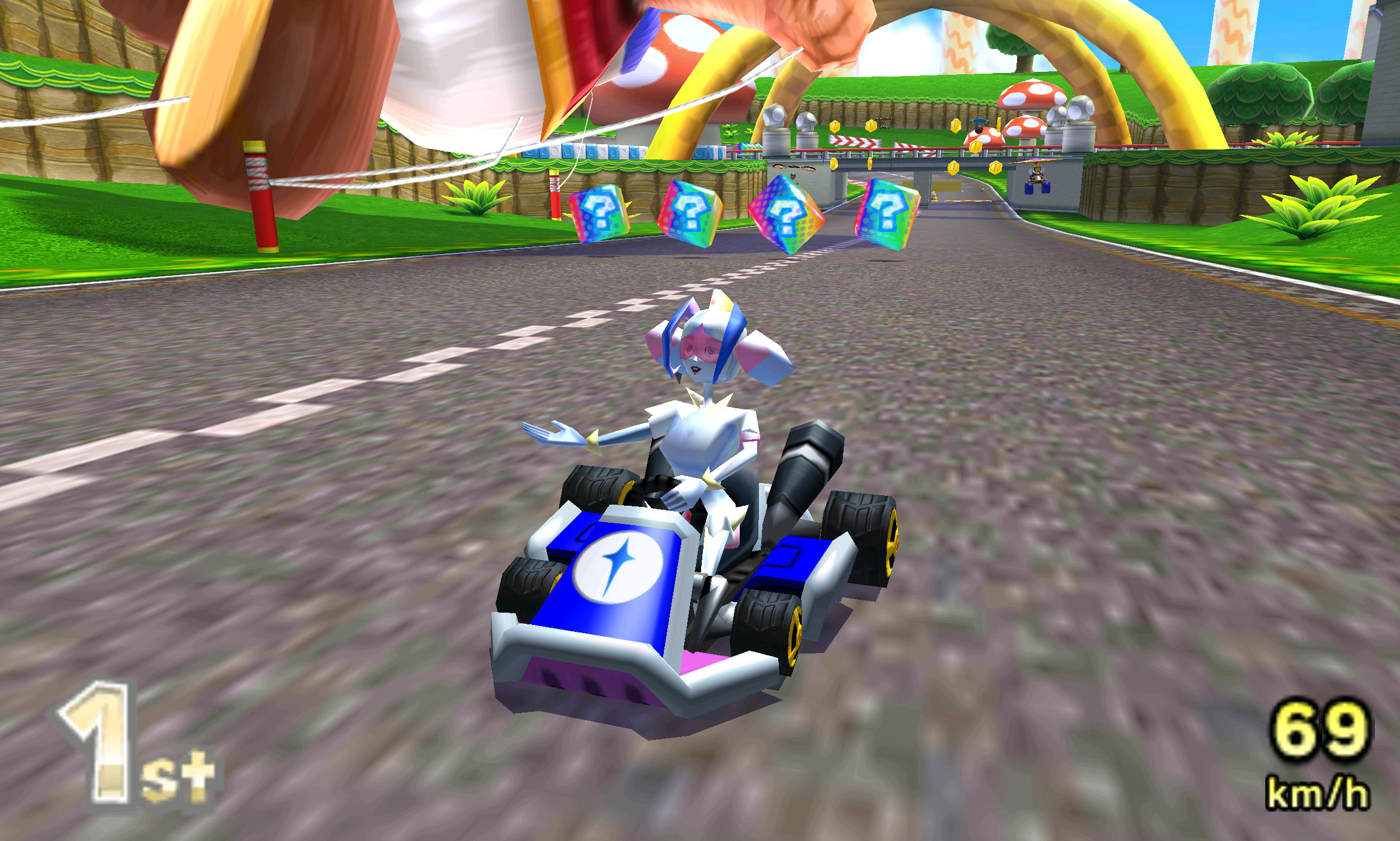 Guinevere Mod for Mario Kart 7 | MK7 Mods