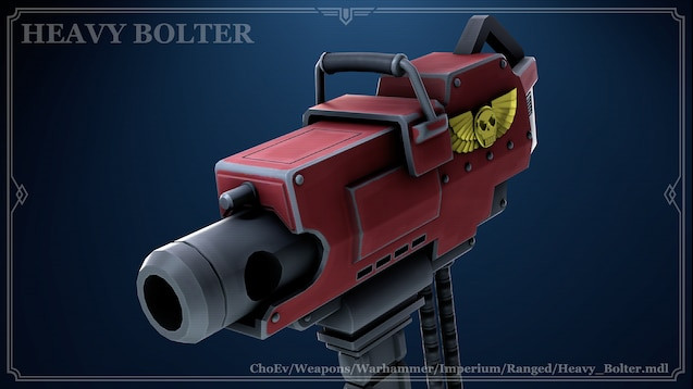 Warhammer Heavy Bolter Mod for Team Fortress 2 | TF2 Mods