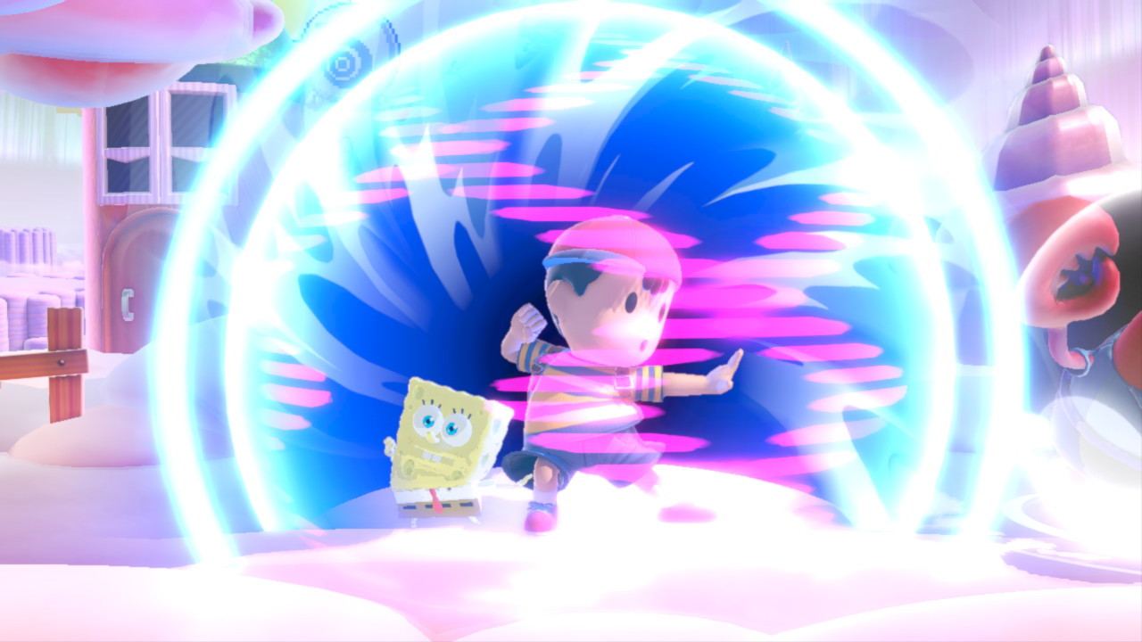 Ness and Spongebob Sidekick Mod for Super Smash Bros. Ultimate | SSBU Mods