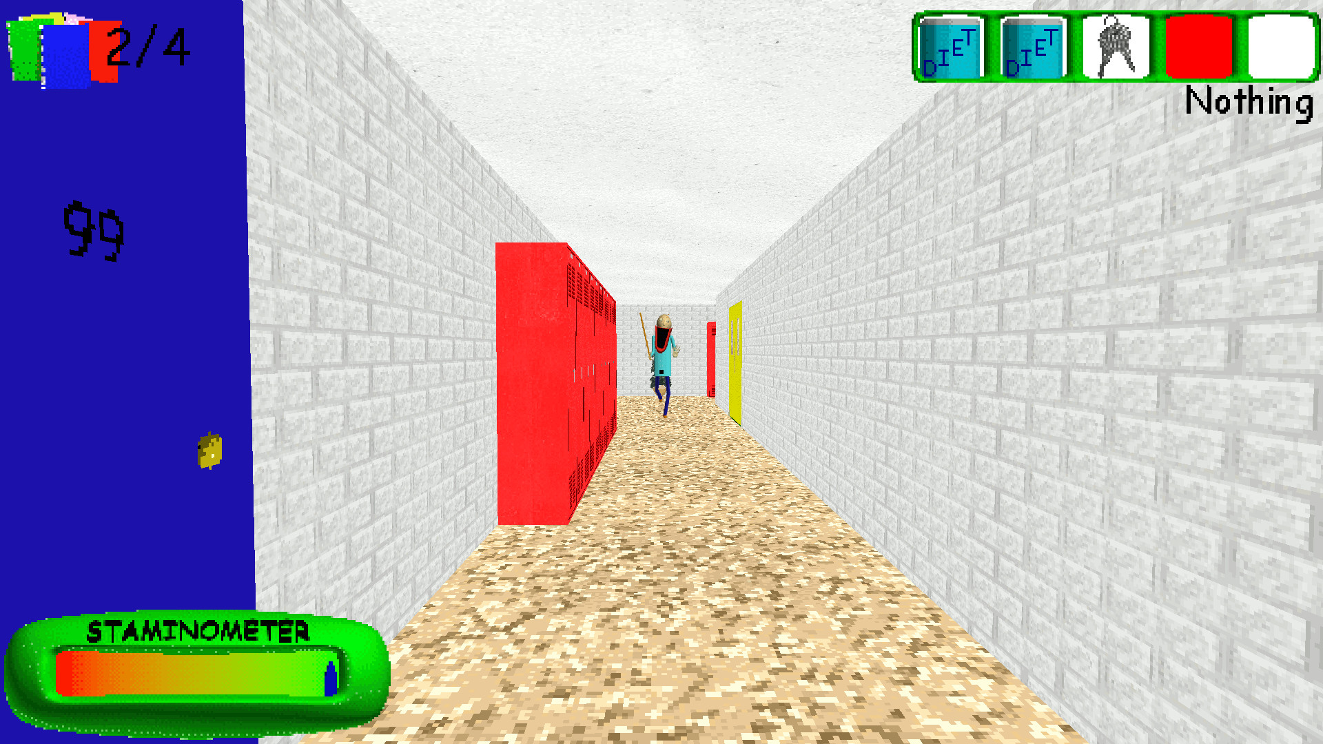 Prototype Baldi over baldi Mod for Baldi's Basics | Baldi Mods