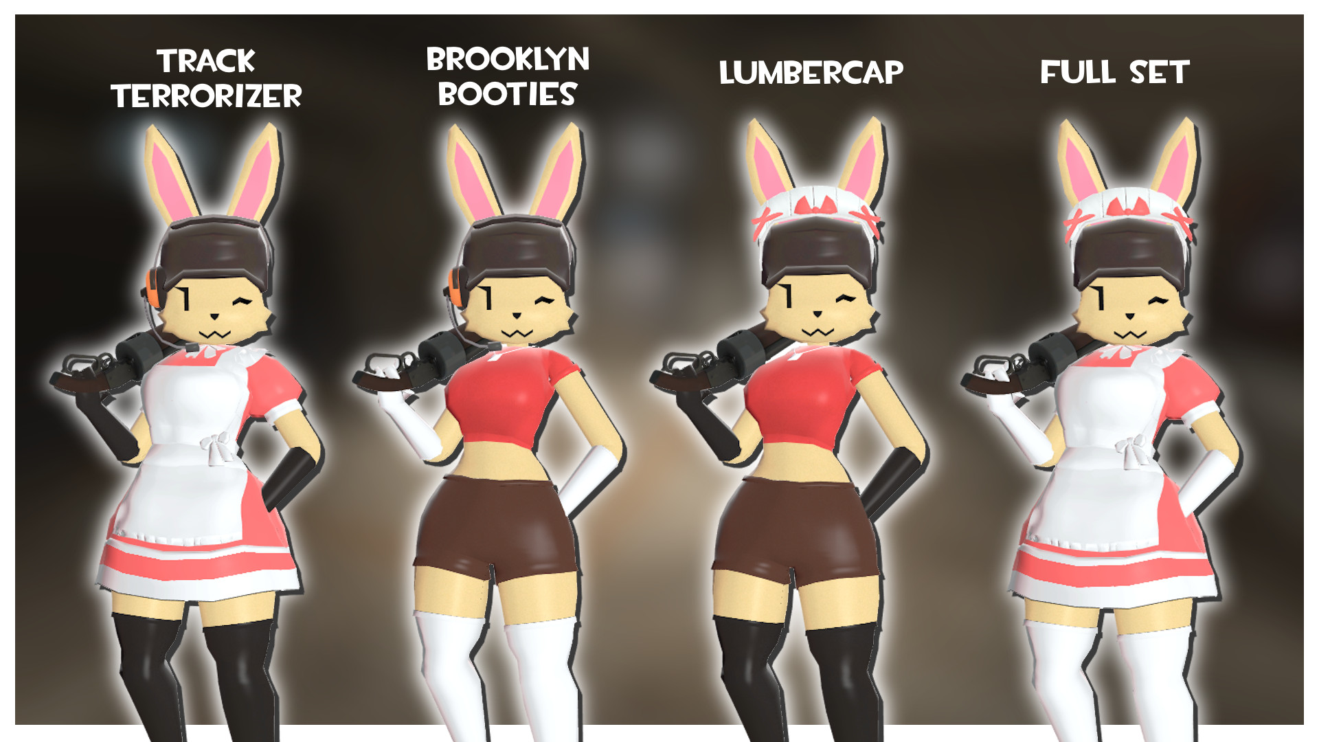 Lucy The Bun (with Female Voicelines) (Casual) Mod for Team Fortress 2 ...