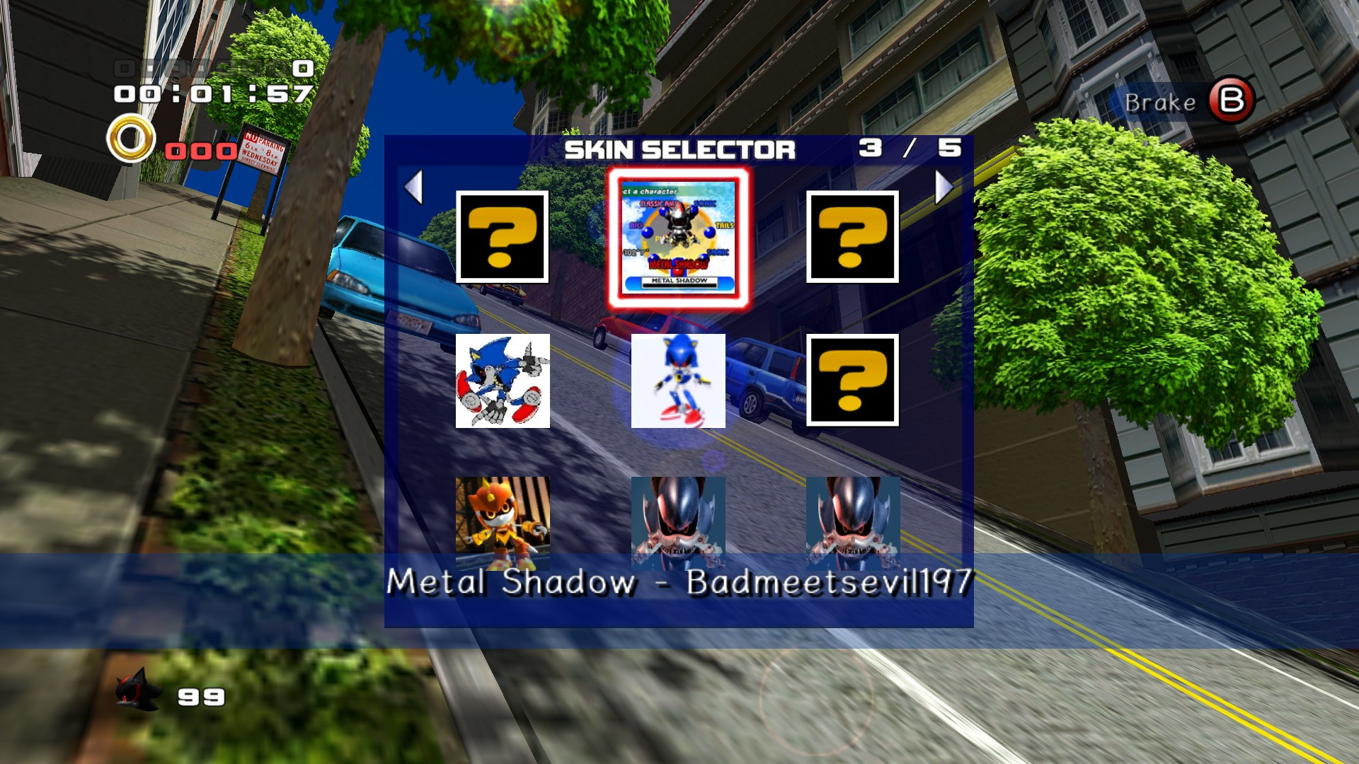 Metal Shadow Mod for Sonic Adventure 2 | SA2 Mods
