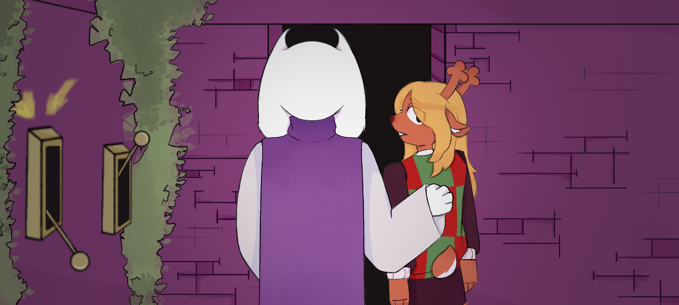 DR!Noelle over Frisk Mod for UNDERTALE | UT Mods