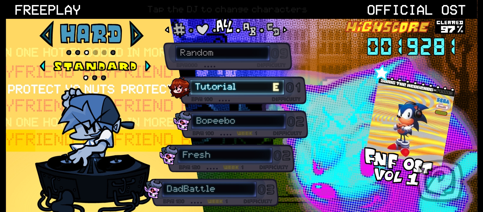 SONIC SKINS!(#BRING SONIC SKINS BACK) Mod for Friday Night Funkin ...