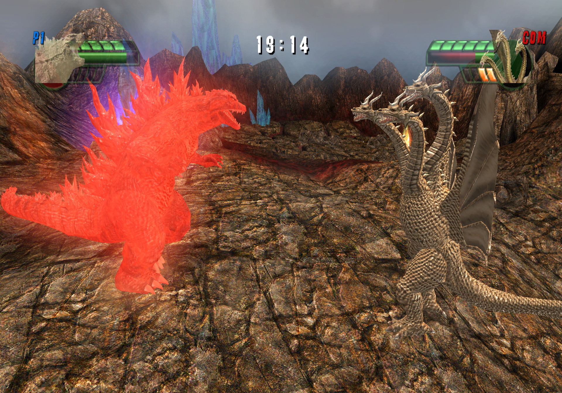 Godzilla 2019 over Godzilla 2000 Mod for Godzilla: Unleashed (Wii) | G ...
