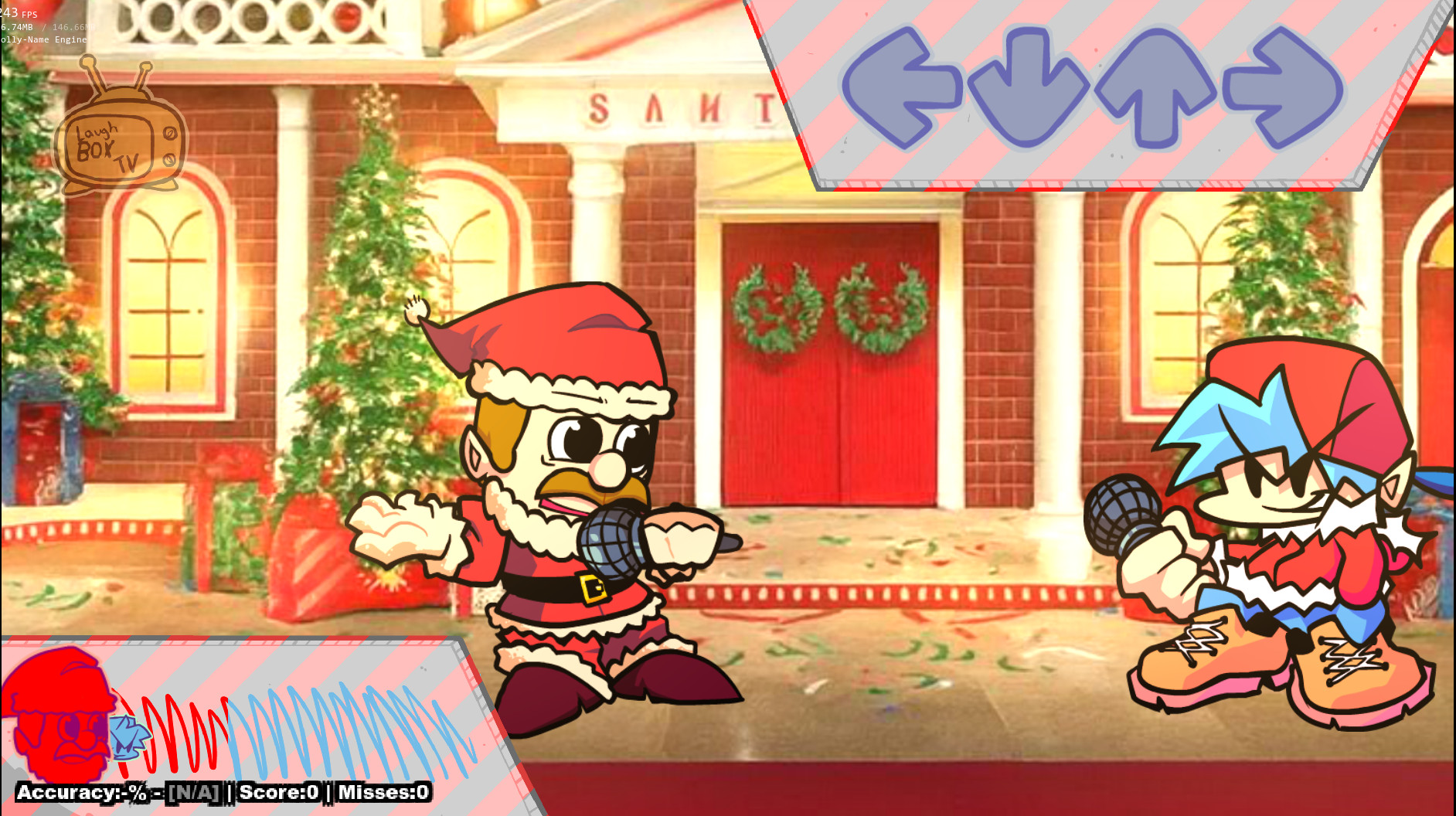 FNF Jolly Edition! Mod for Friday Night Funkin' | FNF Mods