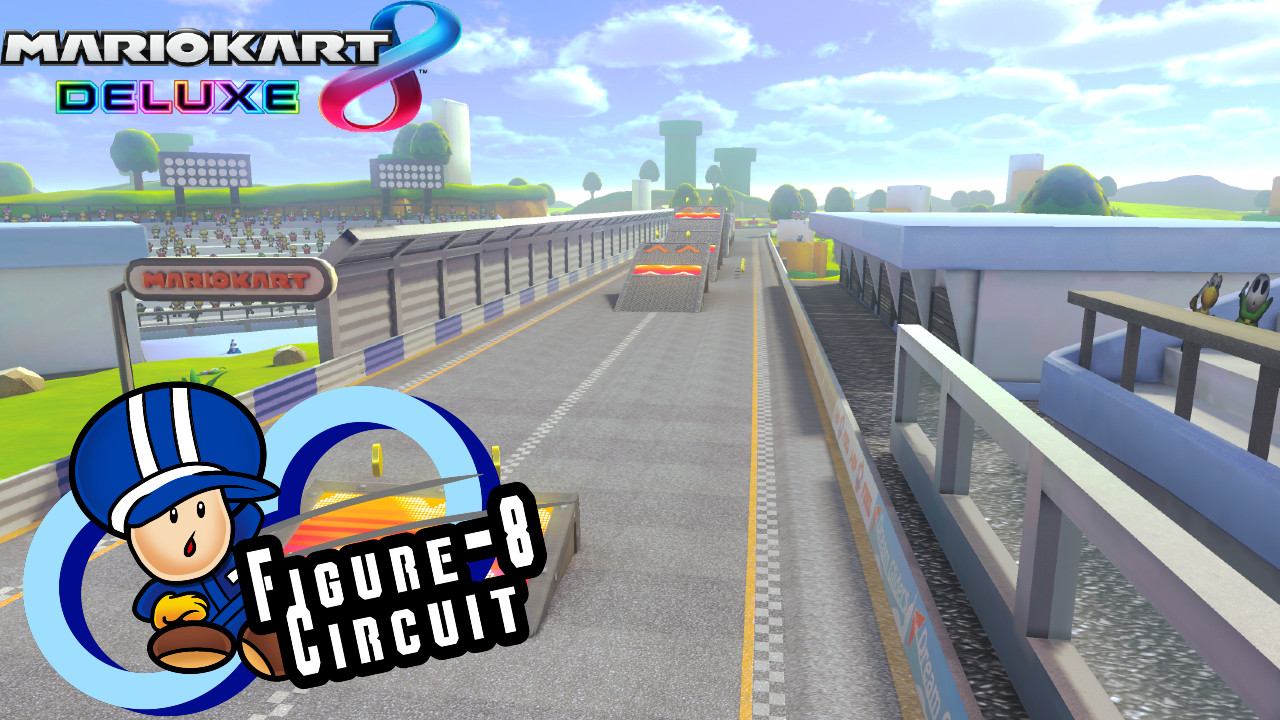 DS Figure-8 Circuit Mod for Mario Kart 8 Deluxe | MK8D Mods