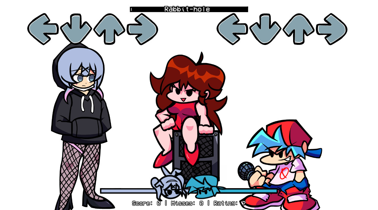 FNF Vs. Hatsune Miku - Rabbit Hole Mod for Friday Night Funkin' | FNF Mods