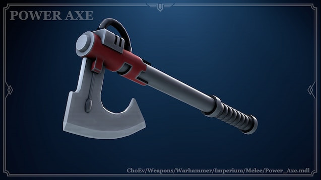 Warhammer Power Axe Mod for Team Fortress 2 | TF2 Mods