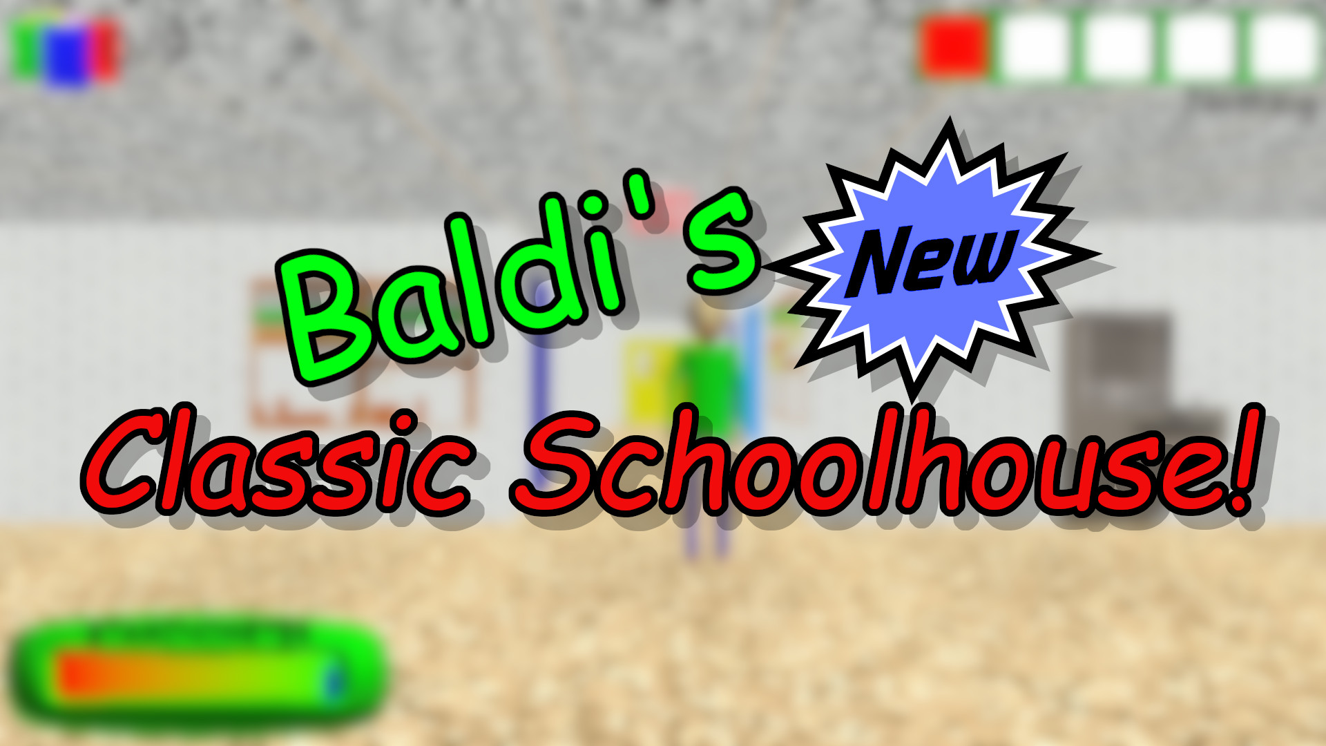 Baldi's New Classic Schoolhouse! Mod for Baldi's Basics | Baldi Mods