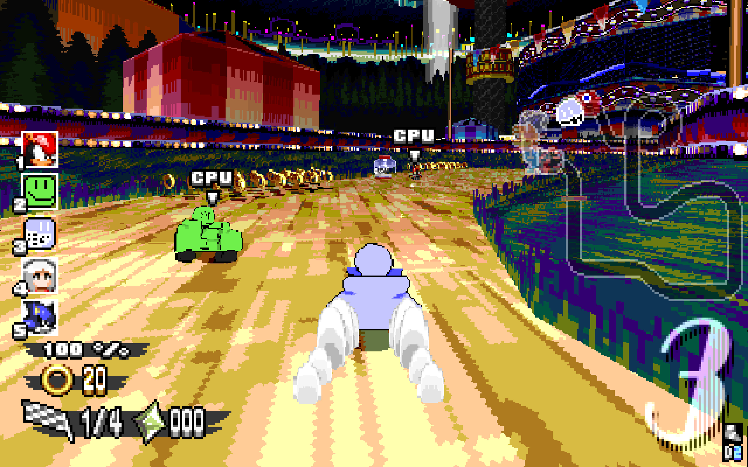 BLUUDUD AND GR33NGYU IN RING RACERS ! Mod for Dr. Robotnik's Ring ...