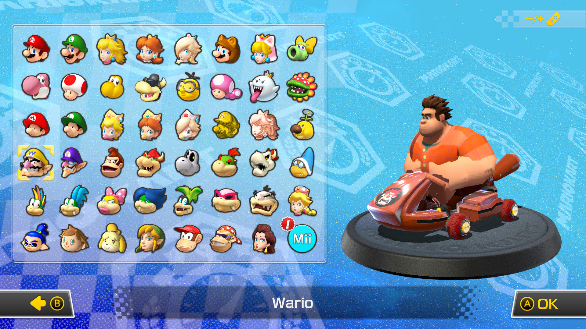 CustomKarts and Custom Glidder for Ralph Mod(Wario Mod for Mario Kart 8 ...