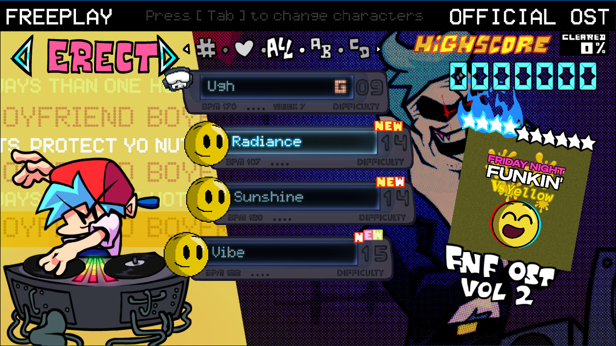 Yellow Mod Mod for Friday Night Funkin' | FNF Mods