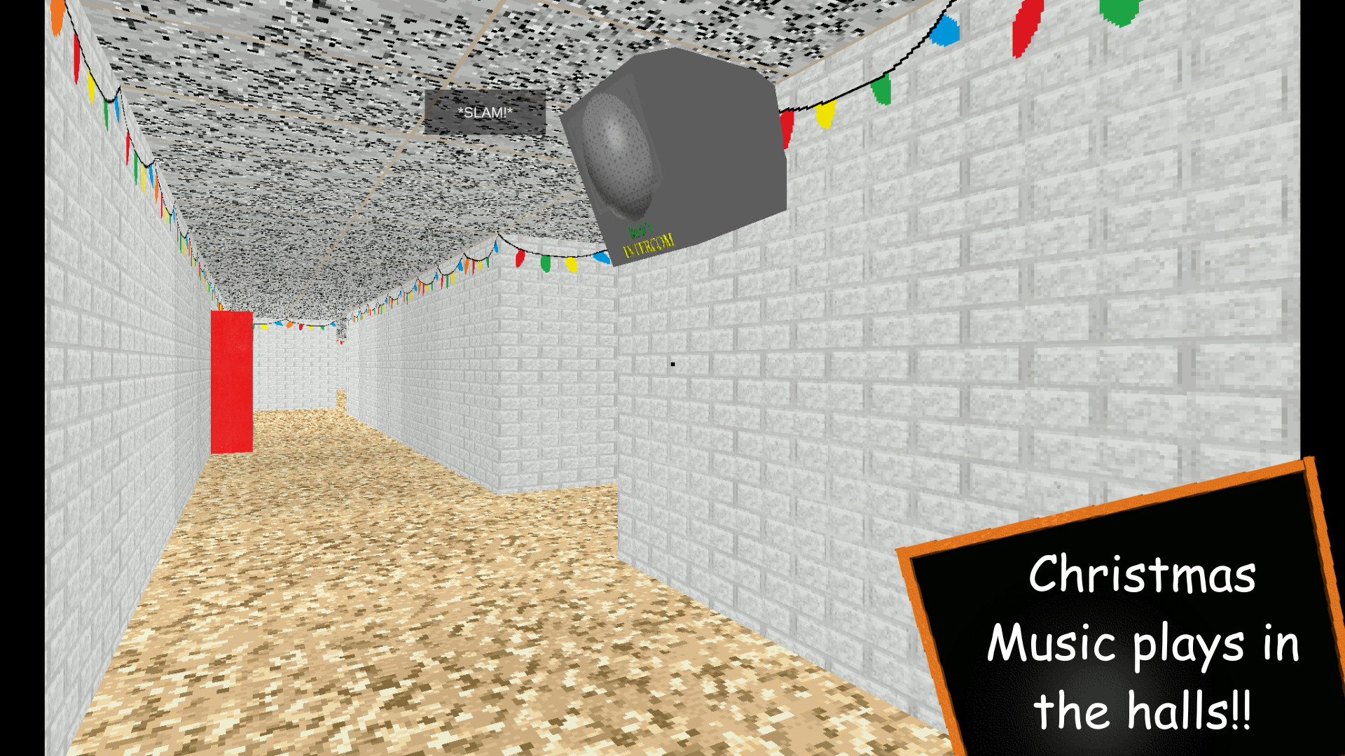 Baldi's CHRISTMAS LEVEL Mod for Baldi's Basics | Baldi Mods