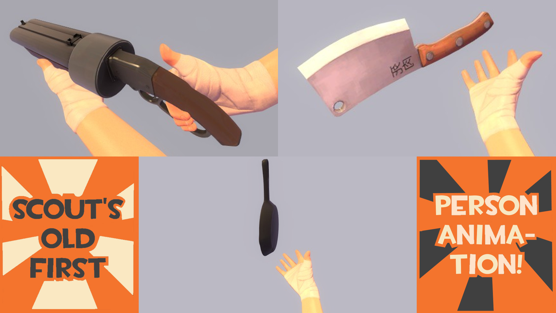 Scout's Old First Person Animation Mod for Team Fortress 2 | TF2 Mods
