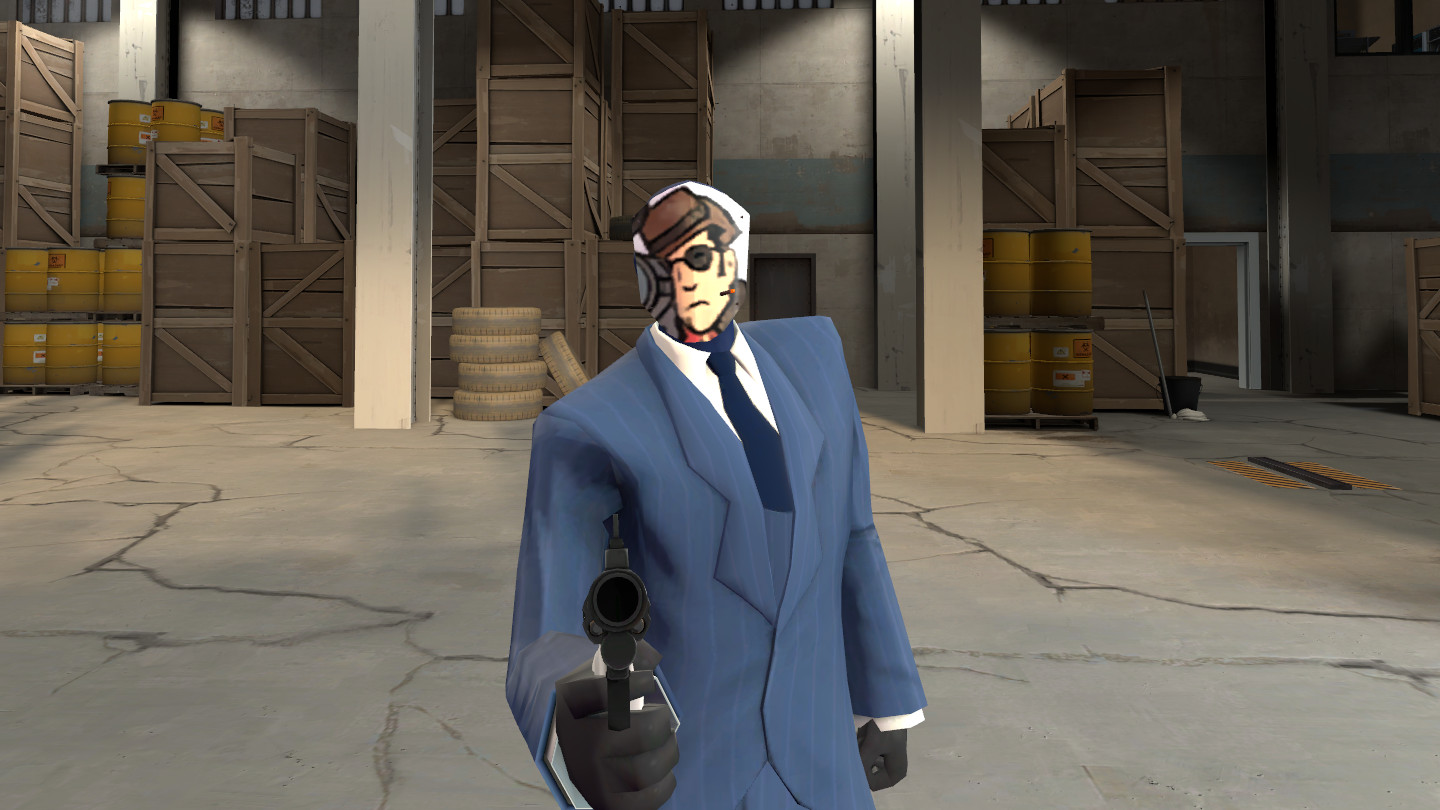 Training Cutout Spy Masks Mod for Team Fortress 2 | TF2 Mods