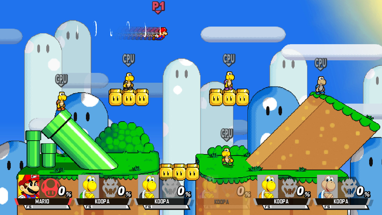 Mario (Cape) - High-Flying Hard Hitter (CMC/0.9.5) Mod for Super Smash ...