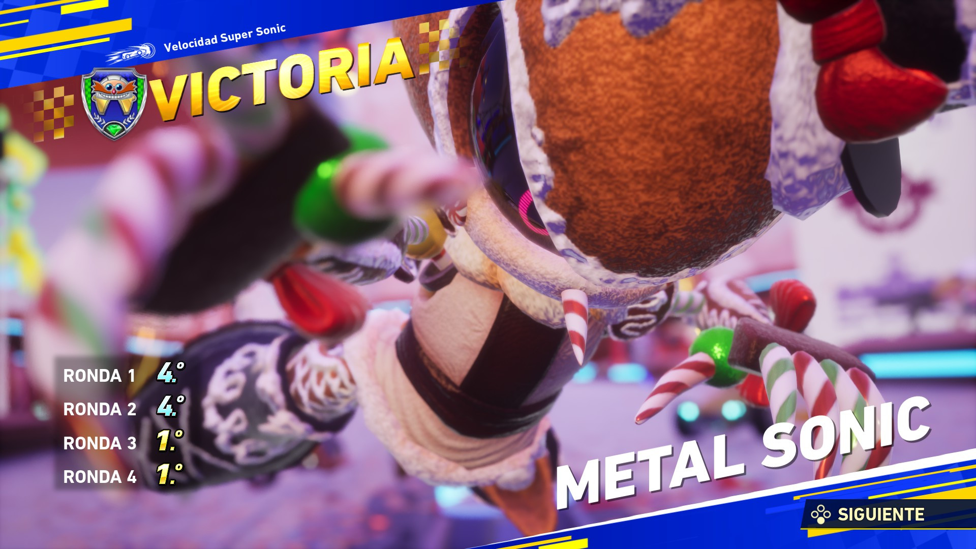 Gingerbread Metal Sonic Mod for Sonic Racing: CrossWorlds | SR:CW Mods