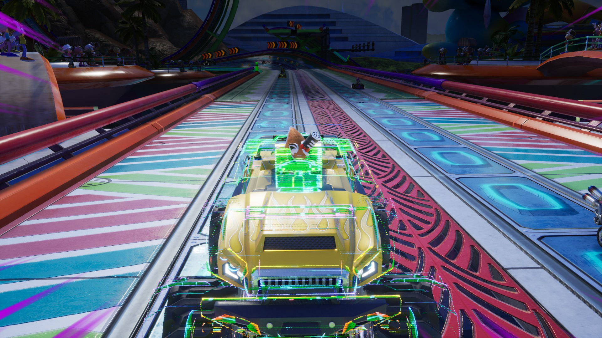 Gingerbread Metal Sonic Mod for Sonic Racing: CrossWorlds | SR:CW Mods