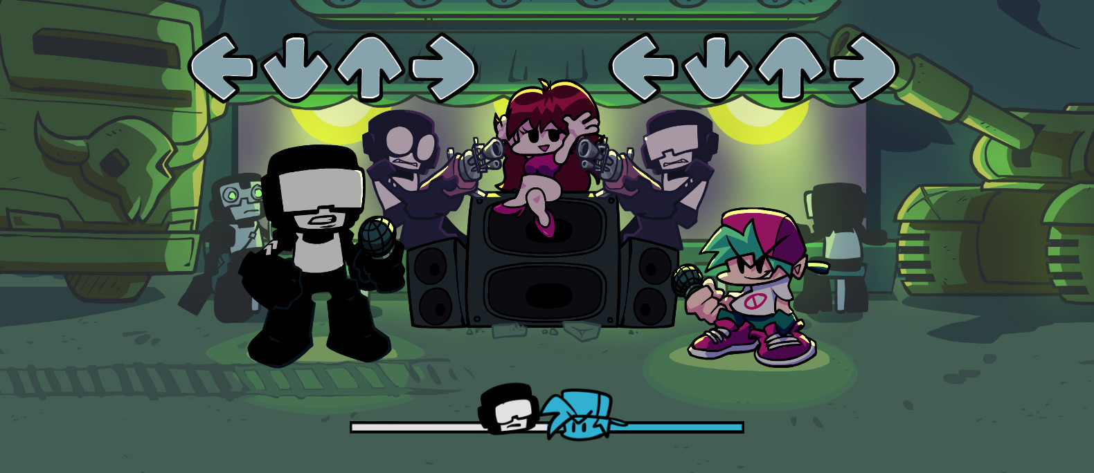 V-Slice Stages Remake Mod for Friday Night Funkin' | FNF Mods