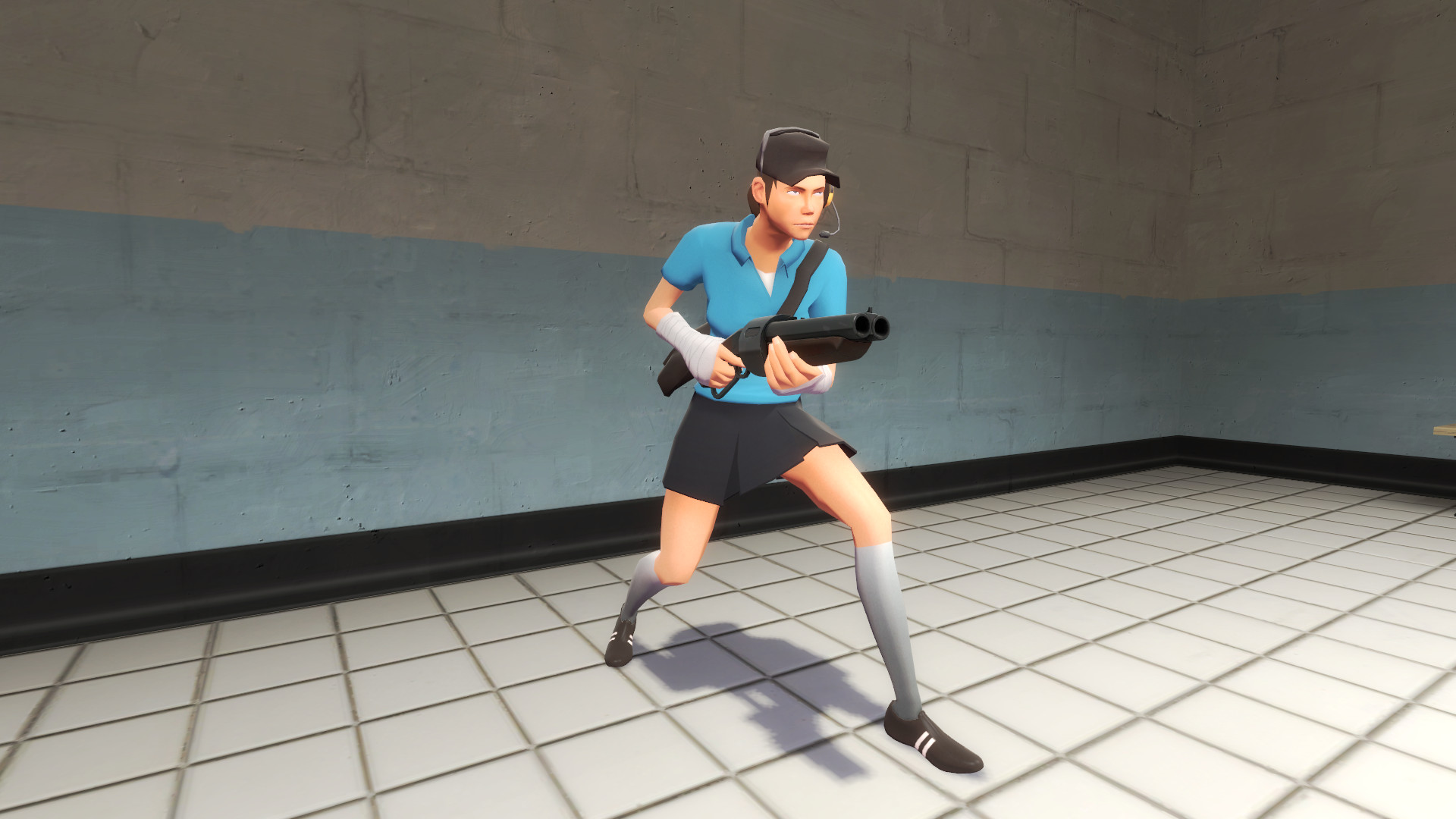 Revalved Female Scout Mod for Team Fortress 2: Gold Rush | TF2GR Mods