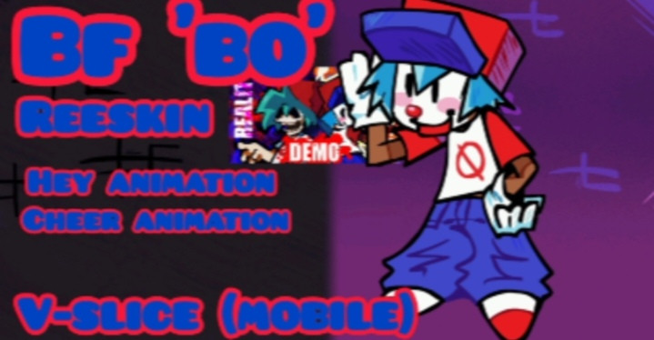 Bf 'bo' reeskin Mod for Friday Night Funkin' | FNF Mods
