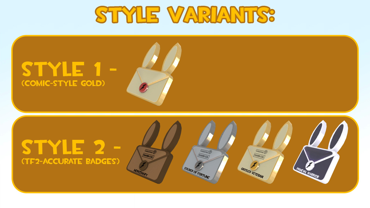 Sky's Mercenary Mail Pin Mod for Team Fortress 2 | TF2 Mods