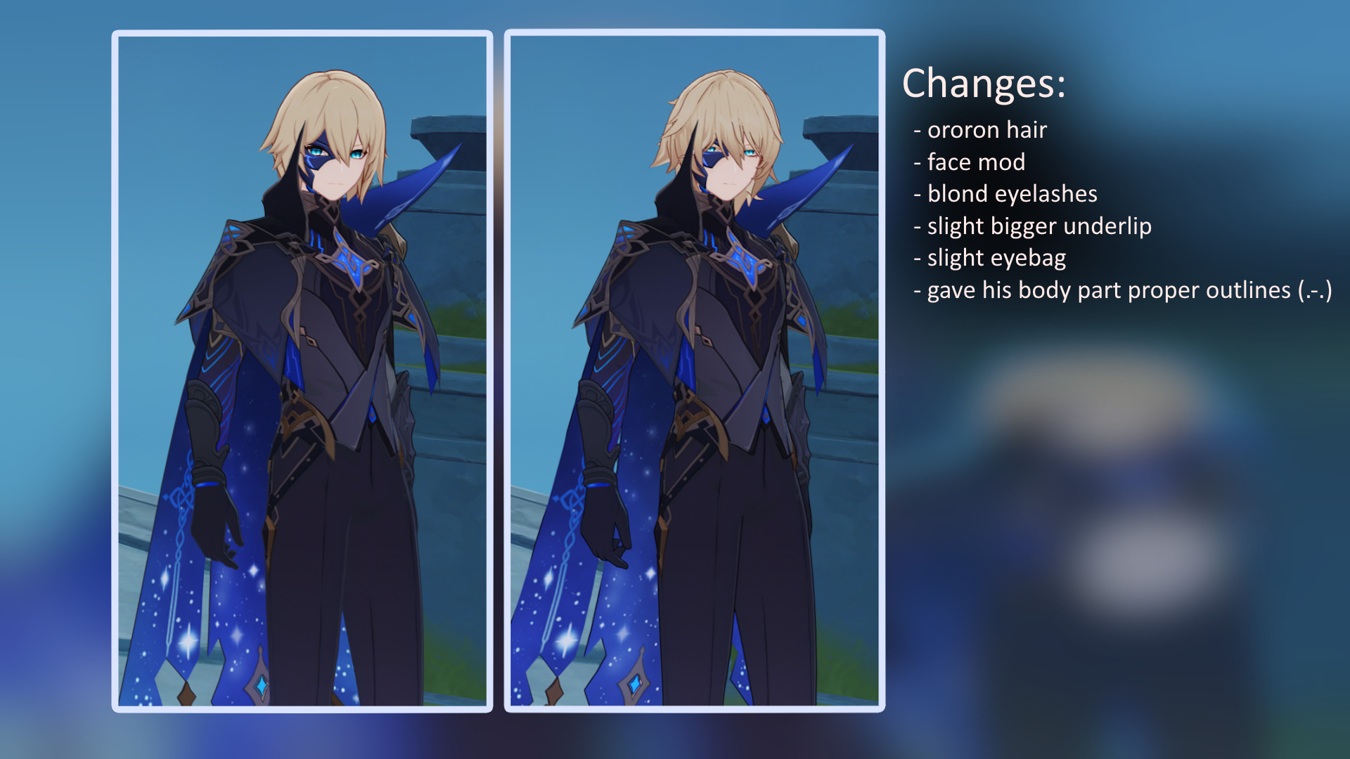 Dainsleif Upgrade + Blend File Mod for Genshin Impact | GI Mods