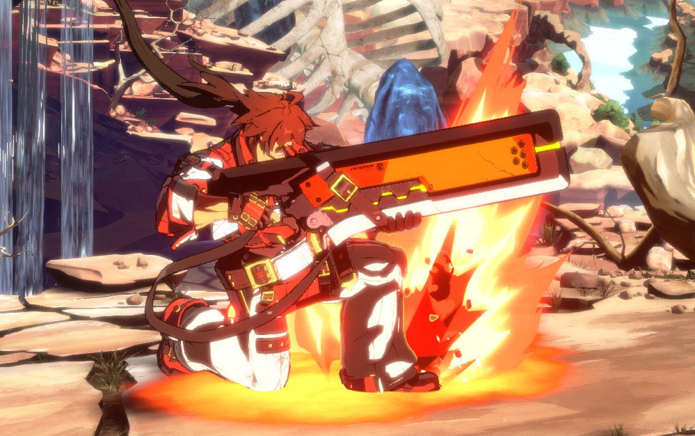 GUN flame Mod for GUILTY GEAR -STRIVE- | GGST Mods