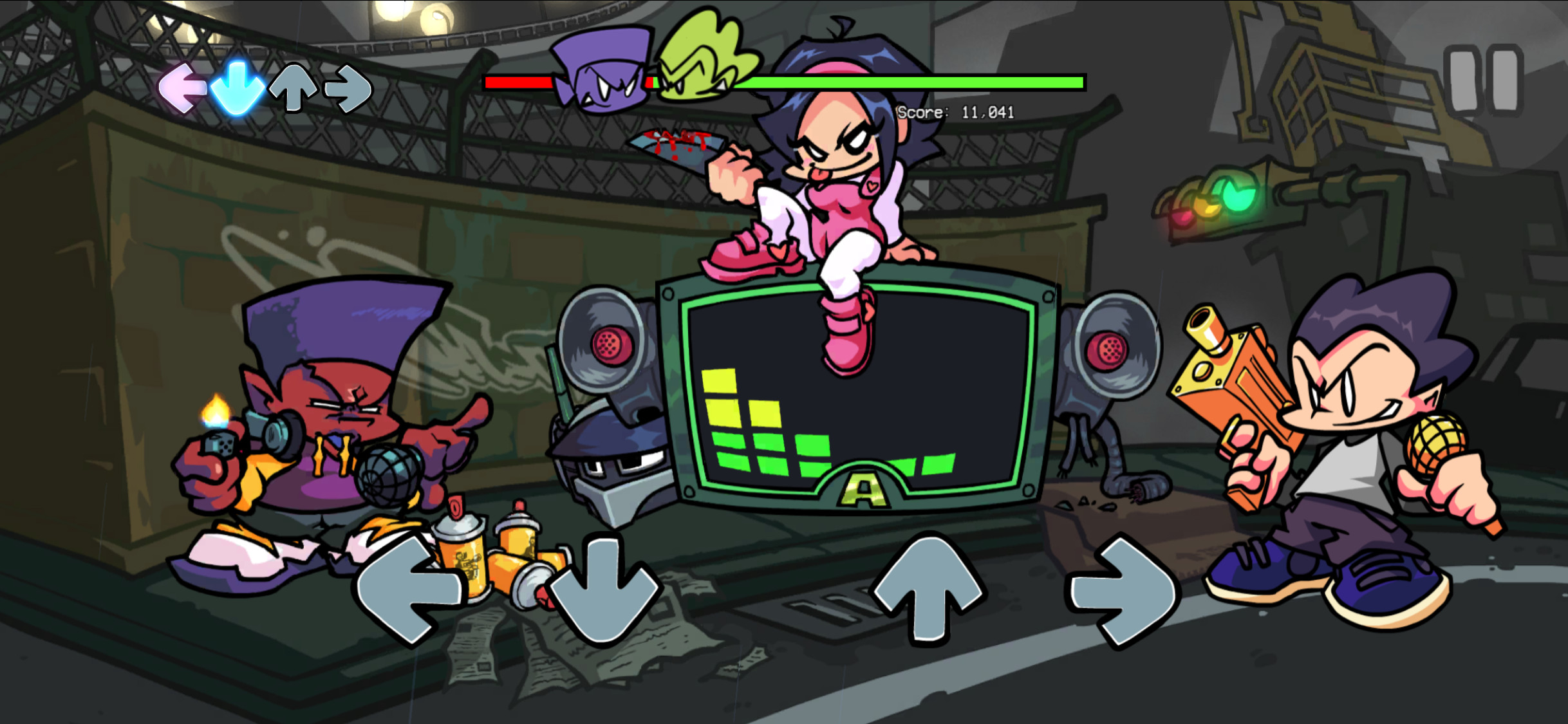 B-Side Pico over Playable Pico! [V-Slice/Mobile] Mod for Friday Night ...