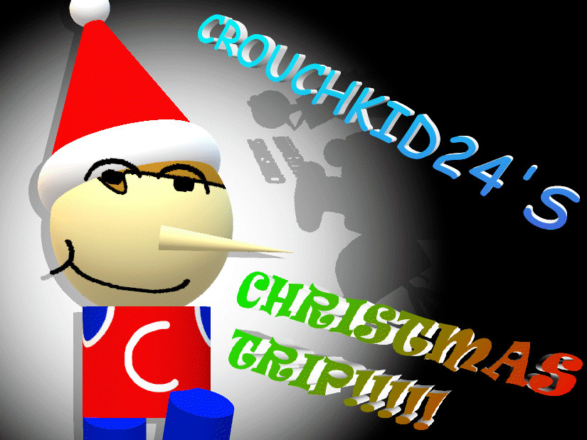 Crouchkid24's Christmas Trip! Mod for Baldi's Basics | Baldi Mods