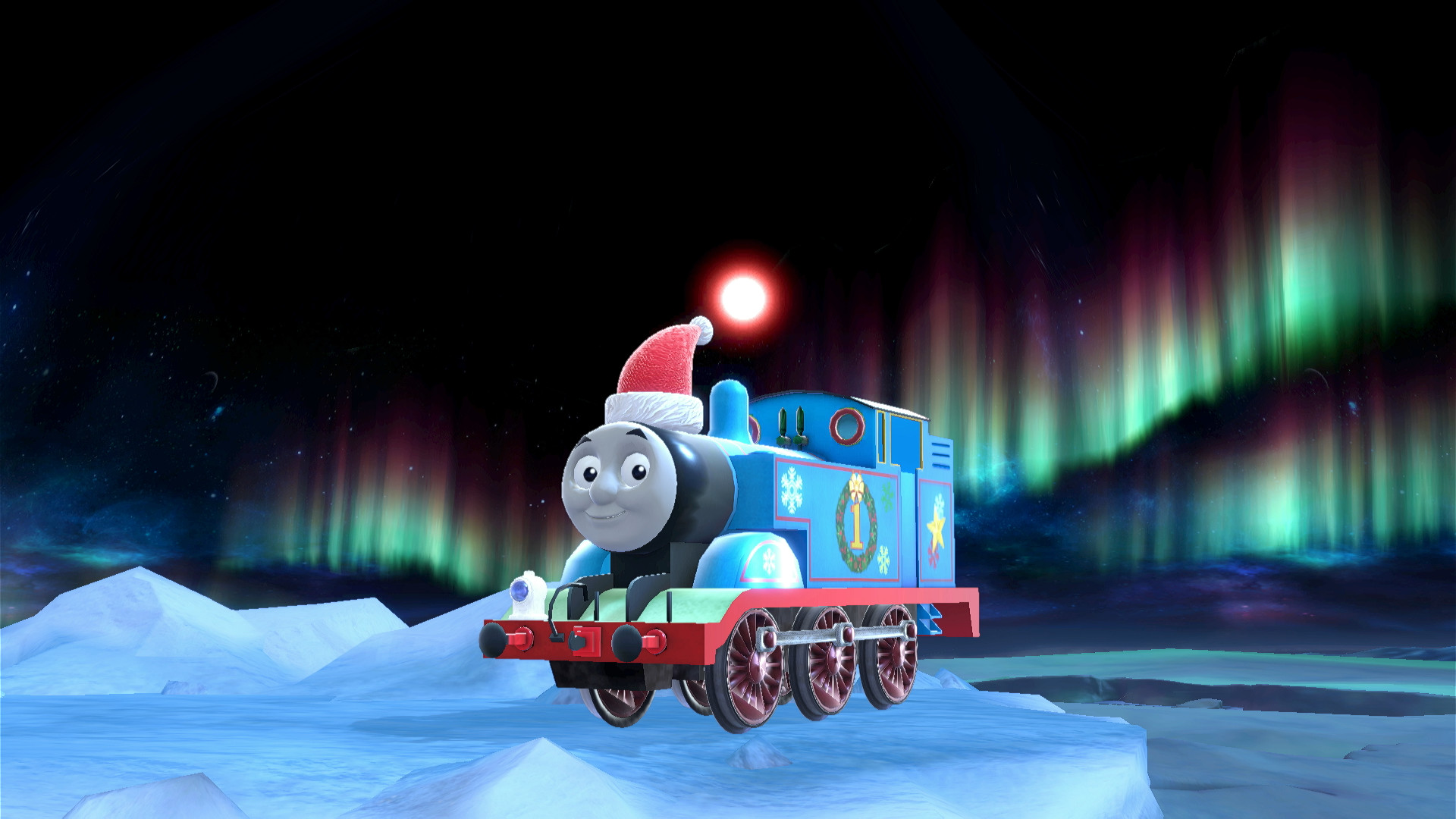 Thomas the Tank Engine (Christmas) Mod for Super Smash Bros. Ultimate ...