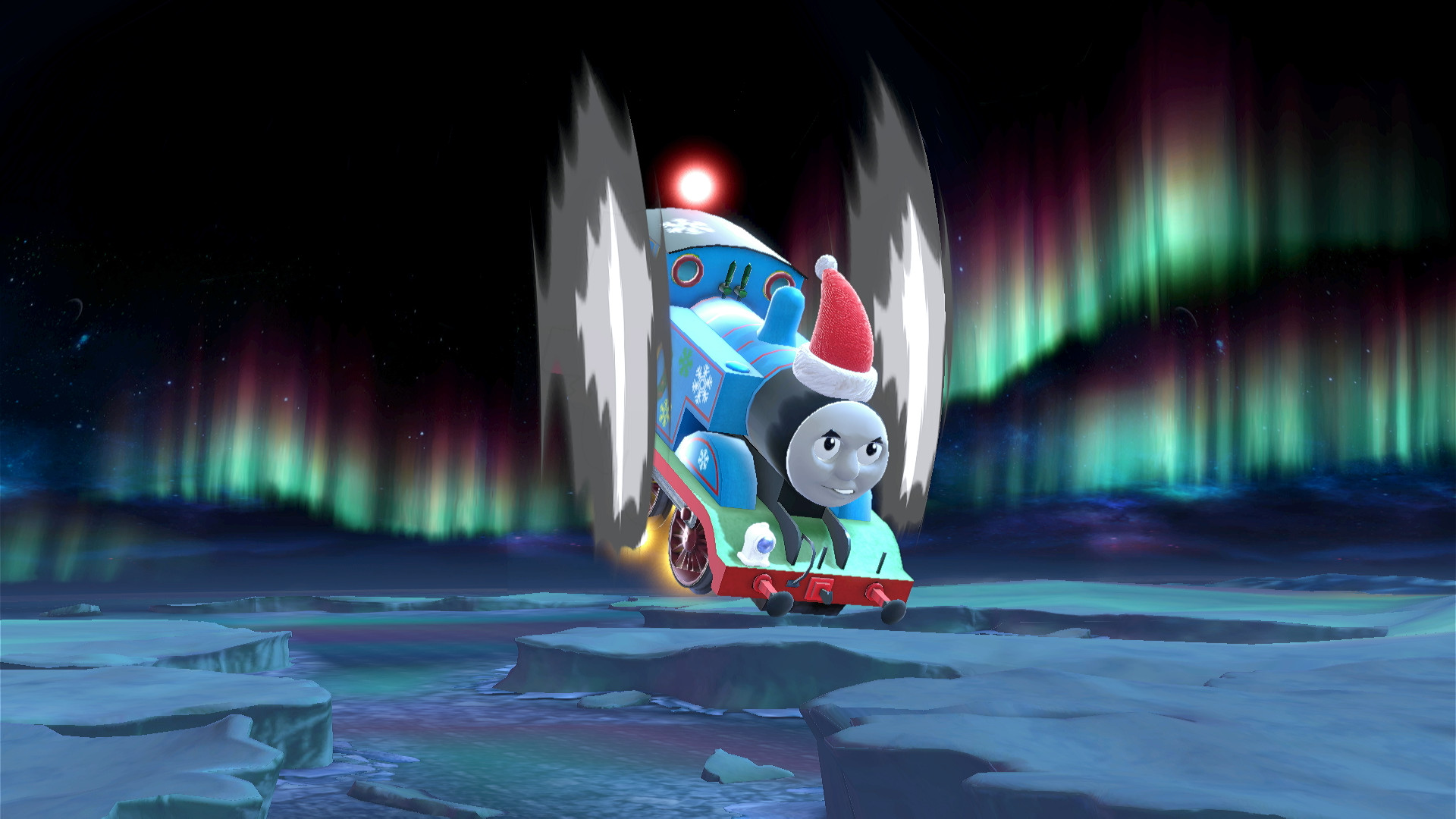 Thomas the Tank Engine (Christmas) Mod for Super Smash Bros. Ultimate ...