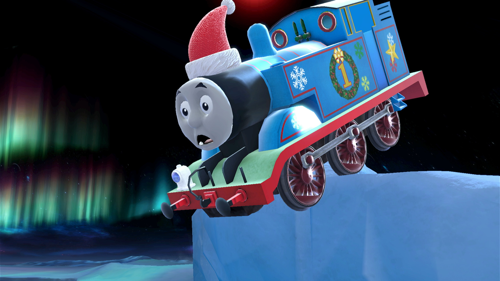 Thomas the Tank Engine (Christmas) Mod for Super Smash Bros. Ultimate ...