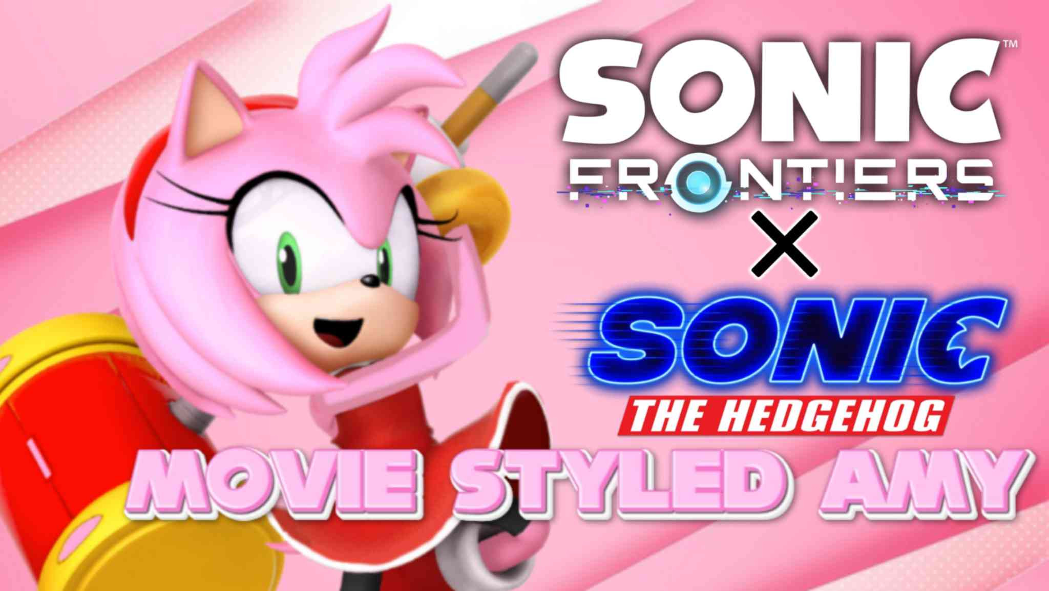 Movie Styled Amy Mod for Sonic Frontiers | Frontiers Mods