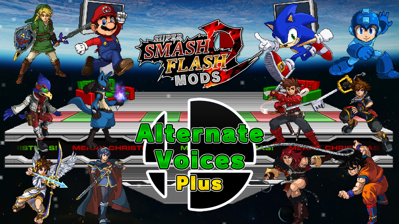 Alternate Voices Plus Mod for Super Smash Flash 2 | SSF2 Mods