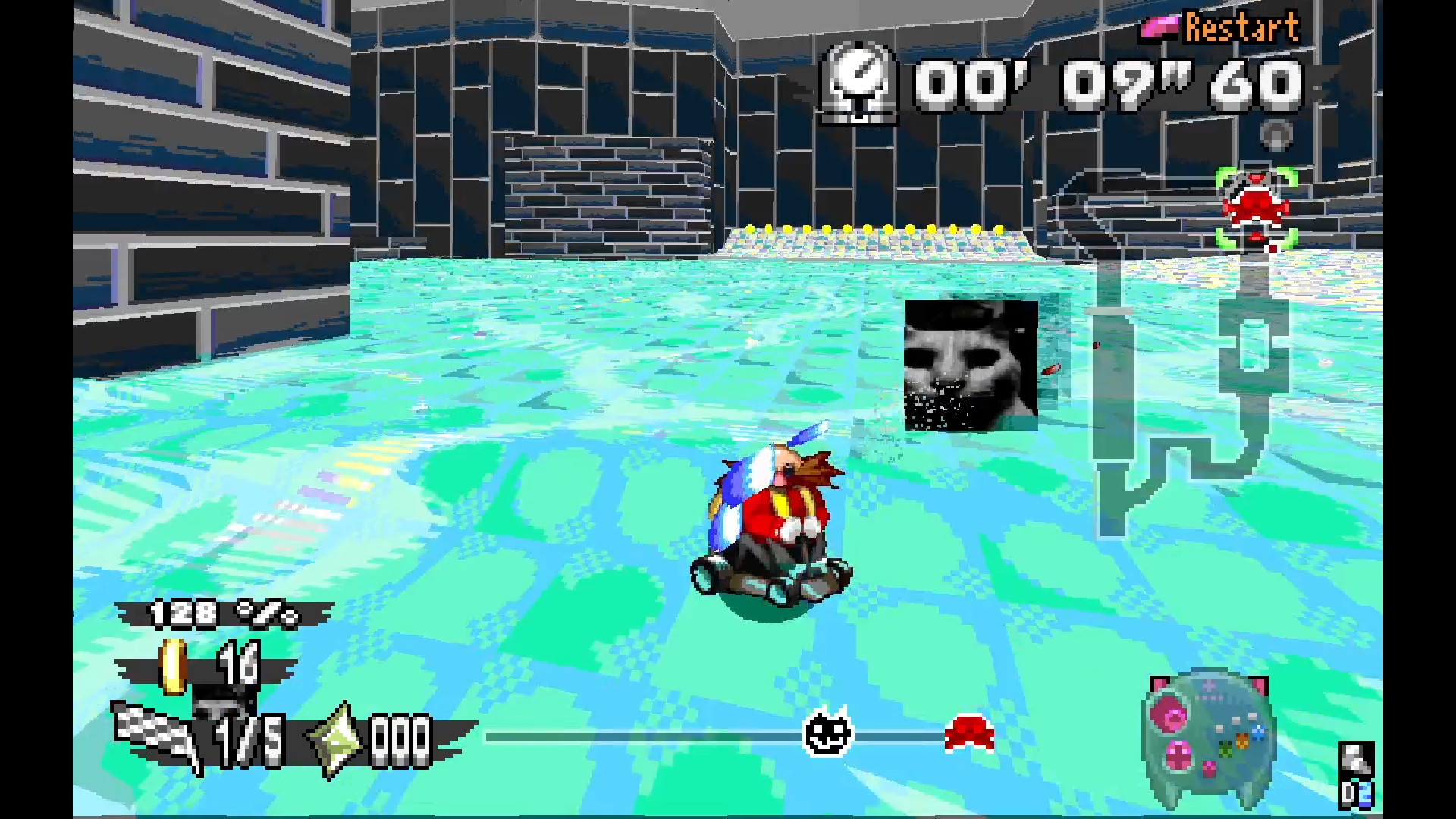 Uncanny Cat Bomb Mod for Dr. Robotnik's Ring Racers | DRRR Mods